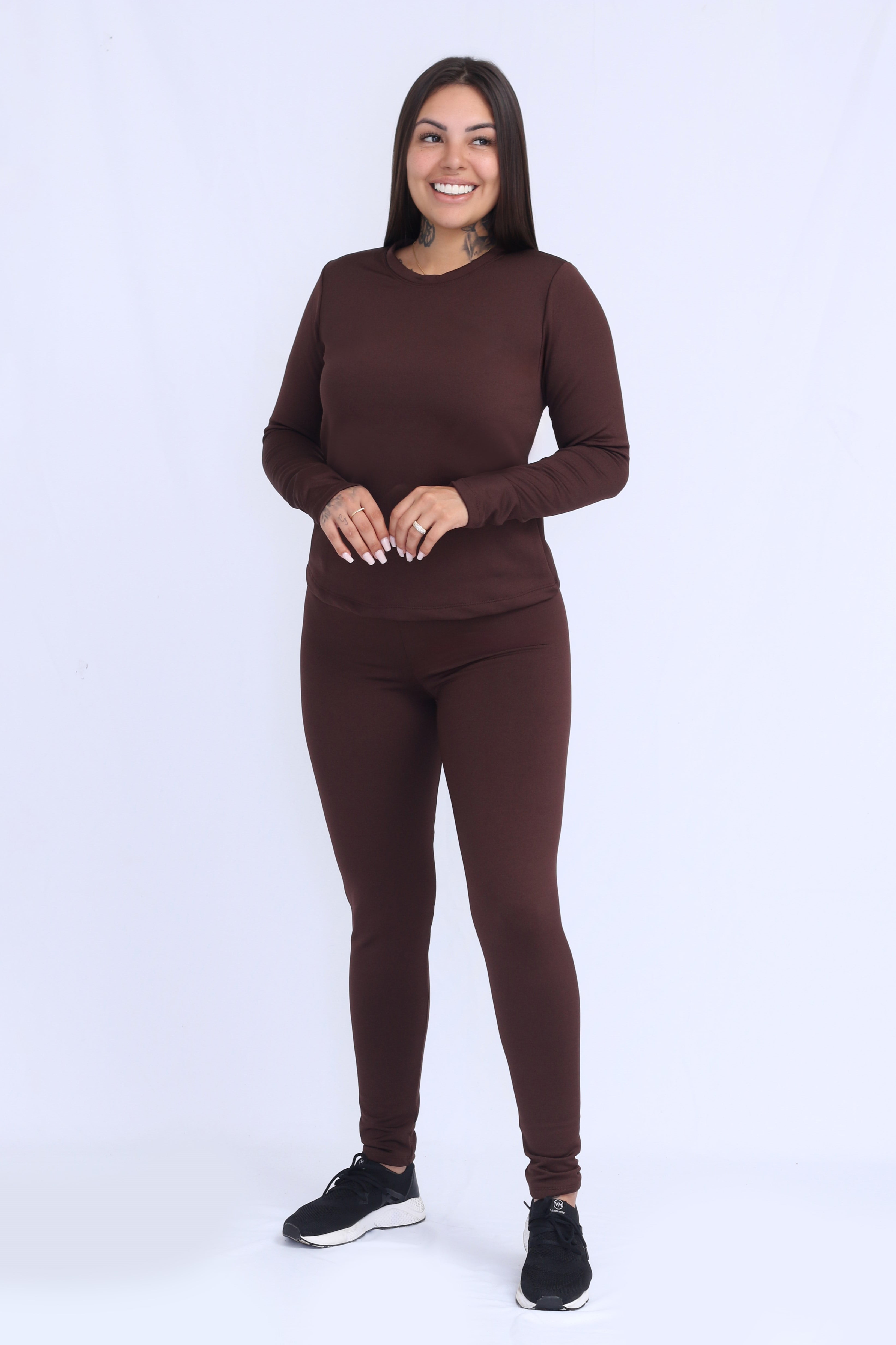 Legging Térmica Peluciada Marrom | Melacia