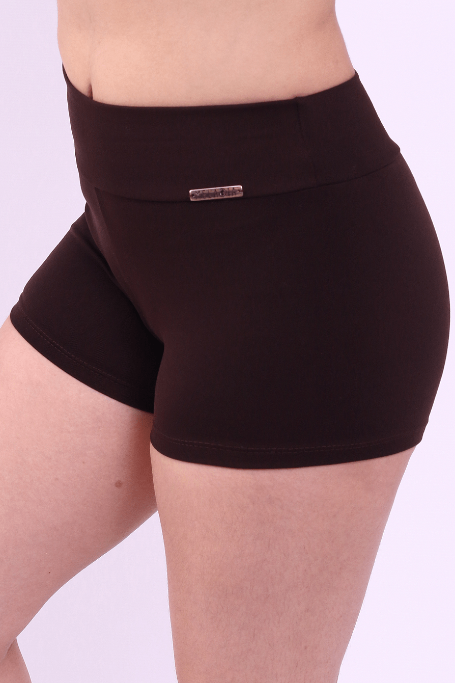Short Crossfit Marrom | Melacia Active Casual Wear